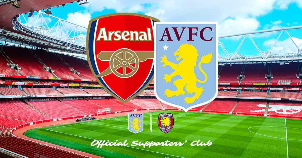 Arsenal v Aston Villa (14/04/24) - Bromsgrove Villa Lions